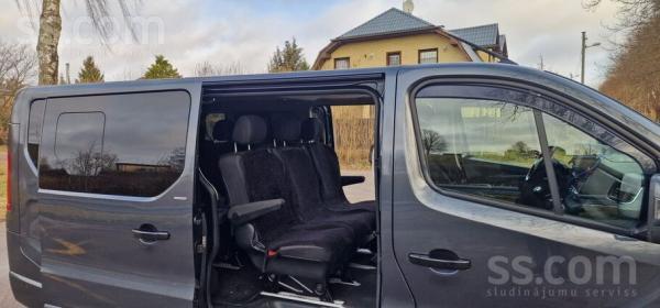 Melns Renault Trafic 2023 Rīga, ar dzinēja tilpumu 2.00 L un nobraukumu 230 tūkst. km par 30500 €, foto 2 vietnē AUTOMOTO.COM.LV