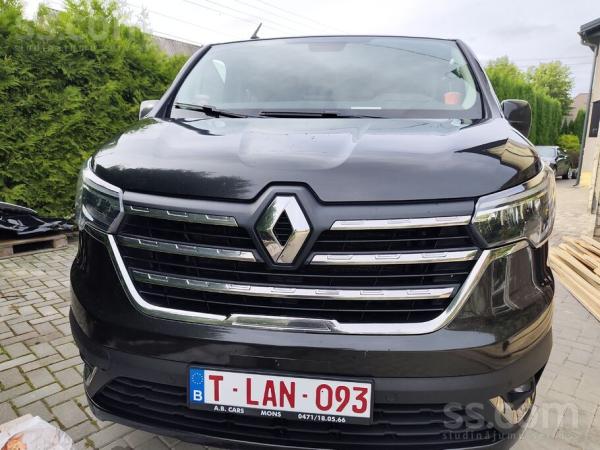 Black Renault Trafic 2023 in Telschi, with an engine capacity of 2.00 L and mileage of 0 thousand km for 21500 €, photo 1 on AUTOMOTO.COM.LV