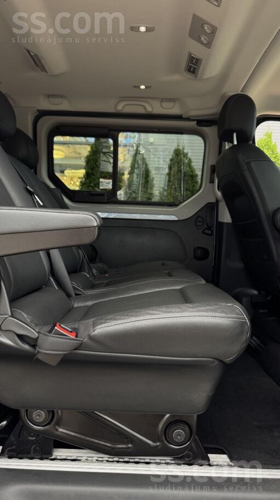 Black Renault Trafic 2025 in Riga, with an engine capacity of 2.00 L and mileage of 152 thousand km for 33500 €, photo 15 on AUTOMOTO.COM.LV