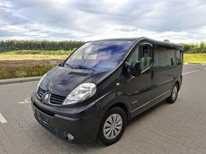 Black Renault Trafic 2008 in Vilnius, with an engine capacity of 2.46 L and mileage of 291 thousand km for 7650 €, photo 5 on AUTOMOTO.COM.LV