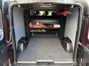 Black Renault Trafic 2020 in Riga, with an engine capacity of 2.00 L and mileage of 264 thousand km for 15600 €, photo 9 on AUTOMOTO.COM.LV