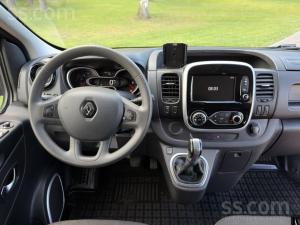 Black Renault Trafic 2020 in Riga, with an engine capacity of 2.00 L and mileage of 264 thousand km for 15600 €, photo 13 on AUTOMOTO.COM.LV