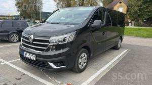 Black Renault Trafic 2022 in Riga, with an engine capacity of 2.00 L and mileage of 110 thousand km for 22900 €, photo  on AUTOMOTO.COM.LV