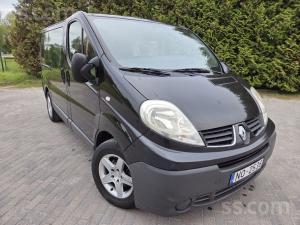 Melns Renault Trafic 2008 Bauska, ar dzinēja tilpumu 2.00 L un nobraukumu 0 tūkst. km par 4980 €, foto  vietnē AUTOMOTO.COM.LV