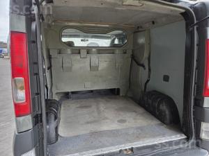 Black Renault Trafic 2008 in Bauska, with an engine capacity of 2.00 L and mileage of 0 thousand km for 4980 €, photo 15 on AUTOMOTO.COM.LV
