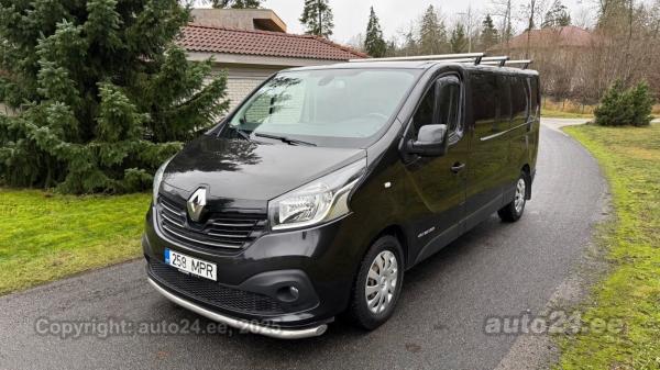 Melns Renault Trafic 2016 Tallina, ar dzinēja tilpumu 1.60 L un nobraukumu 190 tūkst. km par 12500 €, foto 3 vietnē AUTOMOTO.COM.LV