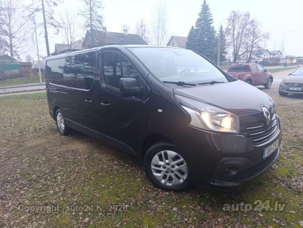 Black Renault Trafic 2017 in Tallinn, with an engine capacity of 1.60 L and mileage of 251 thousand km for 14900 €, photo 1 on AUTOMOTO.COM.LV