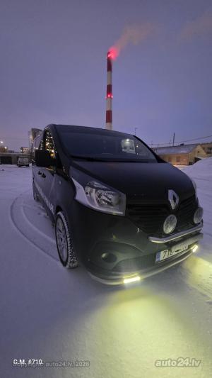 Melns Renault Trafic 2018 Tallina, ar dzinēja tilpumu 1.60 L un nobraukumu 0 tūkst. km par 11000 €, foto  vietnē AUTOMOTO.COM.LV