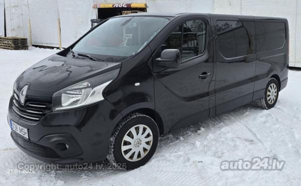 Black Renault Trafic 2019 in Tallinn, with an engine capacity of 1.60 L and mileage of 275 thousand km for 14999 €, photo 1 on AUTOMOTO.COM.LV