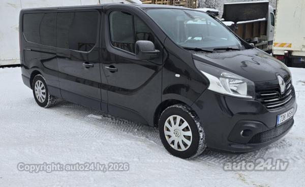 Black Renault Trafic 2019 in Tallinn, with an engine capacity of 1.60 L and mileage of 275 thousand km for 14999 €, photo 2 on AUTOMOTO.COM.LV
