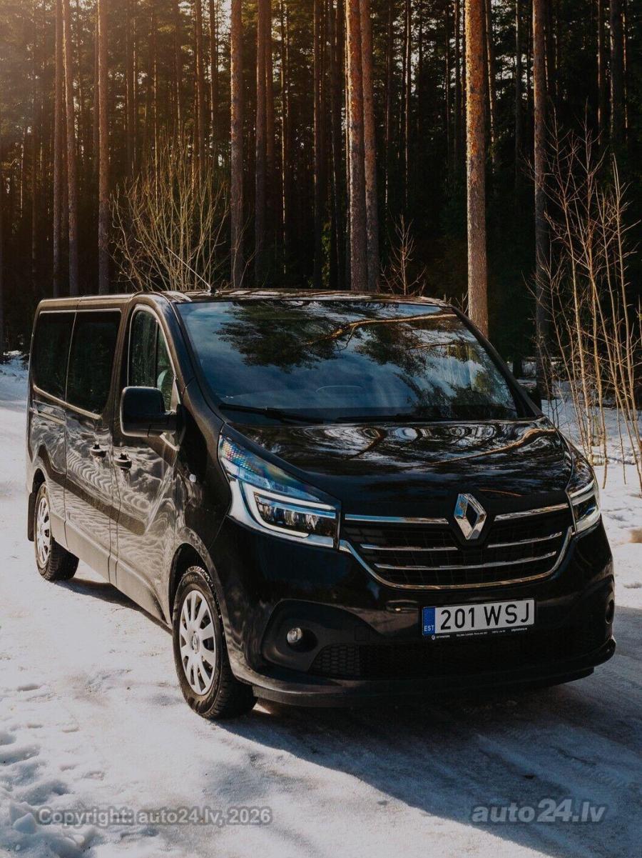 Black Renault Trafic 2020 in Tartu, with an engine capacity of 2.00 L and mileage of 195 thousand km for 23900 €, photo 1 on AUTOMOTO.COM.LV