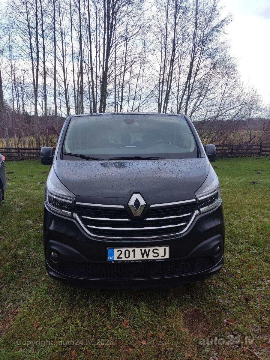 Black Renault Trafic 2020 in Tartu, with an engine capacity of 2.00 L and mileage of 195 thousand km for 23900 €, photo 3 on AUTOMOTO.COM.LV