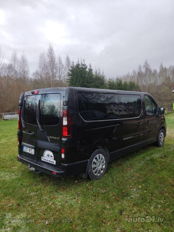 Black Renault Trafic 2020 in Tartu, with an engine capacity of 2.00 L and mileage of 195 thousand km for 23900 €, photo 6 on AUTOMOTO.COM.LV