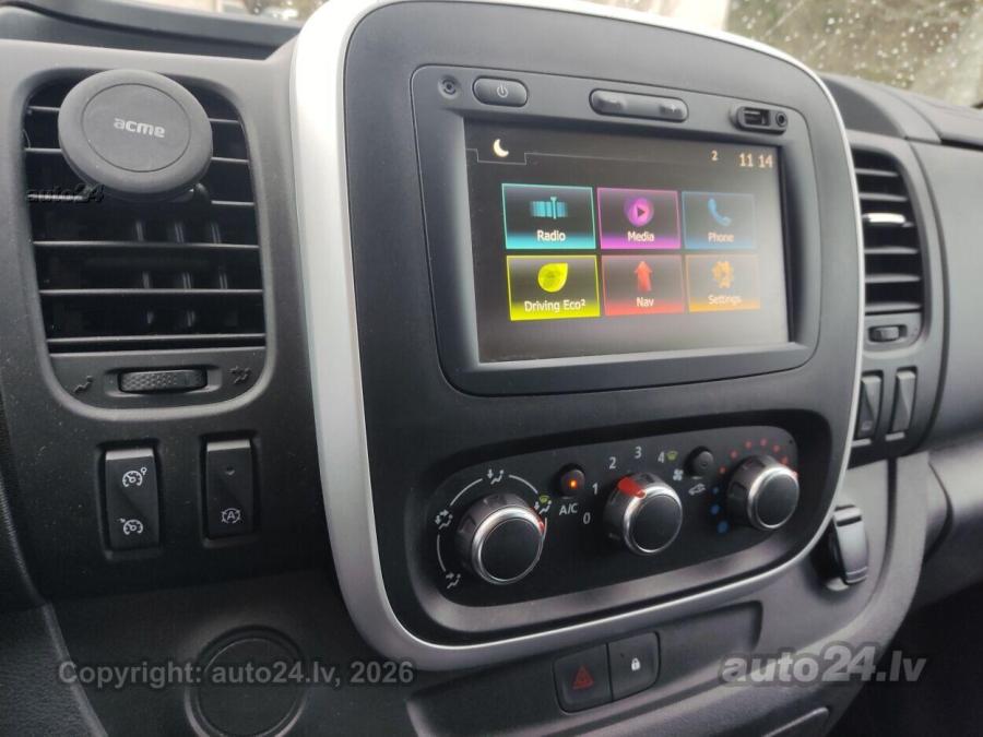 Black Renault Trafic 2020 in Tartu, with an engine capacity of 2.00 L and mileage of 195 thousand km for 23900 €, photo 11 on AUTOMOTO.COM.LV
