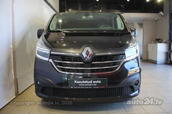 Black Renault Trafic 2021 in Tallinn, with an engine capacity of 2.00 L and mileage of 147 thousand km for 23990 €, photo 5 on AUTOMOTO.COM.LV