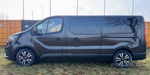 Black Renault Trafic 2022 in Riga, with an engine capacity of 2.00 L and mileage of 127 thousand km for 24495 €, photo  on AUTOMOTO.COM.LV