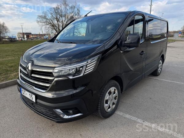 Melns Renault Trafic 2022 Ogre, ar dzinēja tilpumu 2.00 L un nobraukumu 130 tūkst. km par 16900 €, foto 5 vietnē AUTOMOTO.COM.LV