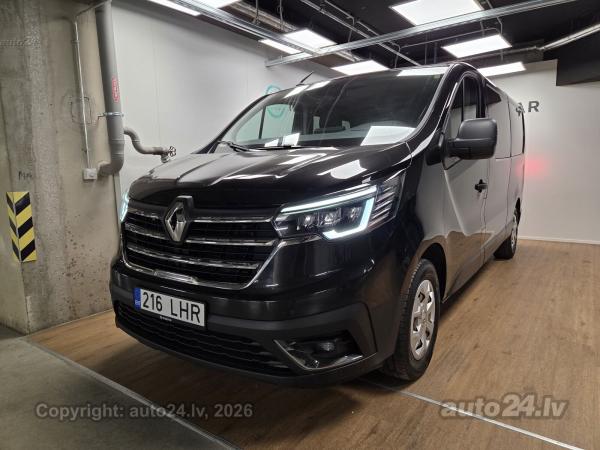 Renault Trafic 2022 in Tallinn on AUTOMOTO.COM.LV Black Renault Trafic 2022 in Tallinn, with an engine capacity of 2.00 L and mileage of 104 thousand km for 28900 €, photo 5 on AUTOMOTO.COM.LV