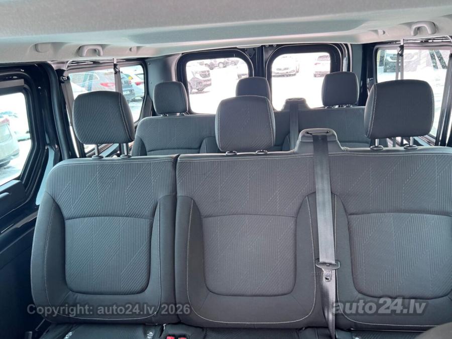 Melns Renault Trafic 2024 Tartu, ar dzinēja tilpumu 2.00 L un nobraukumu 10 tūkst. km par 37900 €, foto 11 vietnē AUTOMOTO.COM.LV