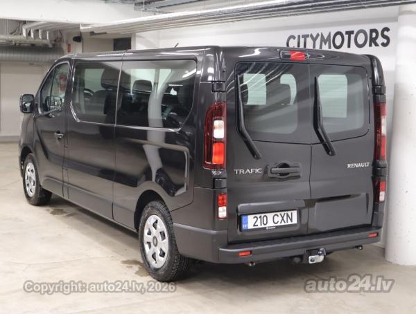 Black Renault Trafic 2025 in Tallinn, with an engine capacity of 2.00 L and mileage of 3 thousand km for 49000 €, photo 3 on AUTOMOTO.COM.LV