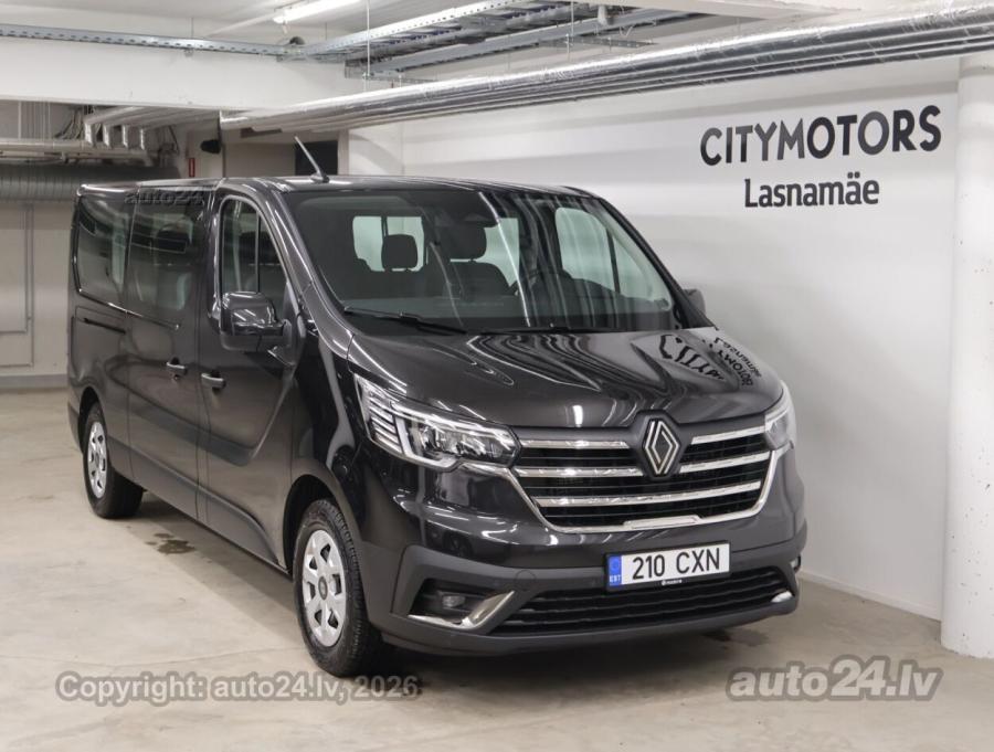 Melns Renault Trafic 2025 Tallina, ar dzinēja tilpumu 2.00 L un nobraukumu 9 tūkst. km par 49000 €, foto 5 vietnē AUTOMOTO.COM.LV