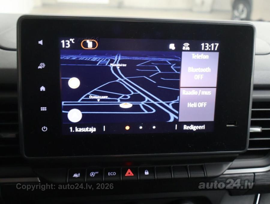 Melns Renault Trafic 2025 Tallina, ar dzinēja tilpumu 2.00 L un nobraukumu 9 tūkst. km par 49000 €, foto 12 vietnē AUTOMOTO.COM.LV