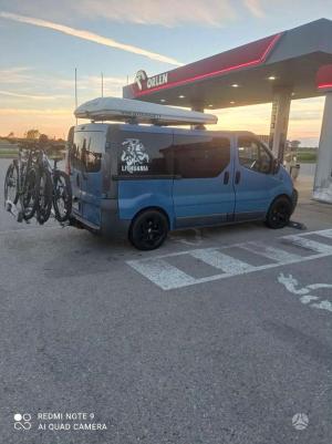 Blue Renault Trafic 2004 in Taurage, with an engine capacity of 1.90 L and mileage of 280 thousand km for 2900 €, photo  on AUTOMOTO.COM.LV