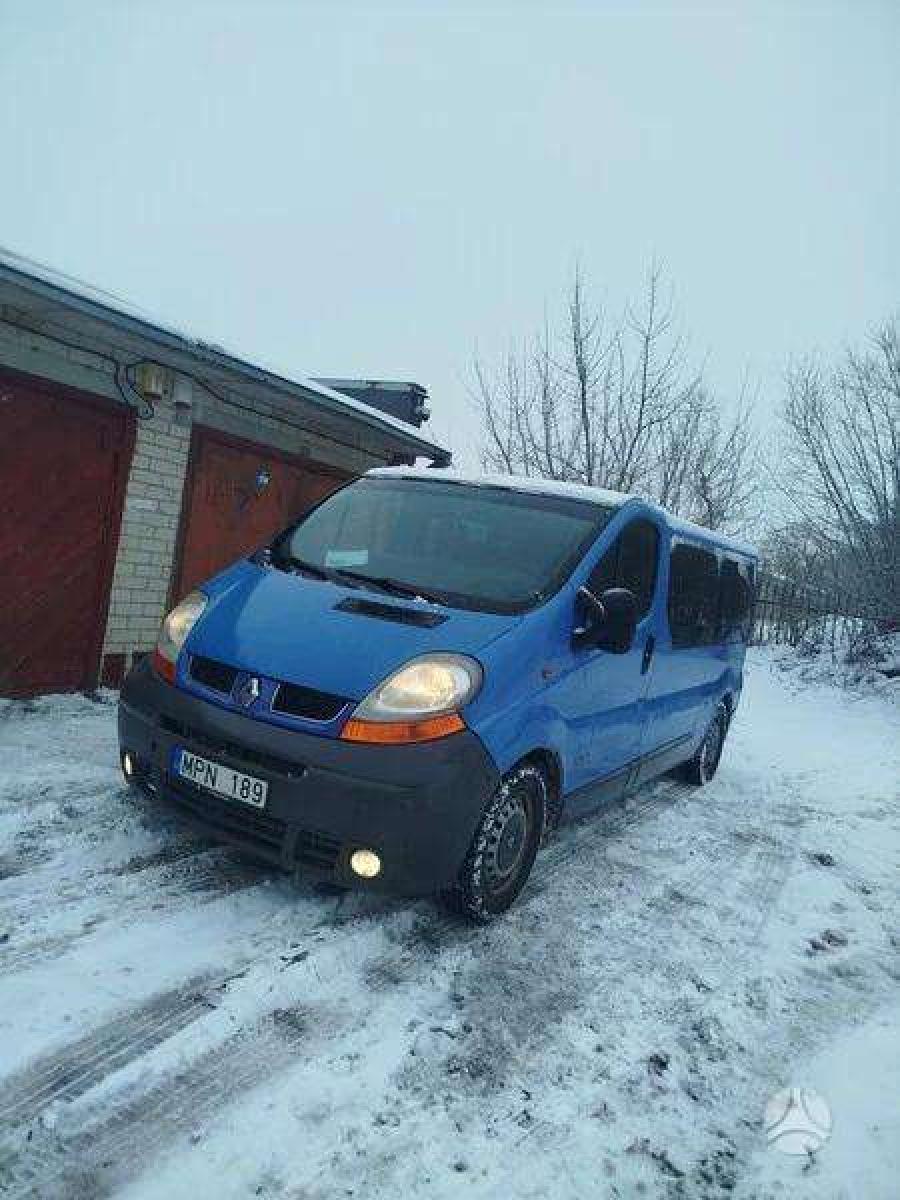 Zils Renault Trafic 2005 Klaipėda, ar dzinēja tilpumu 2.50 L un nobraukumu 444 tūkst. km par 3400 €, foto 4 vietnē AUTOMOTO.COM.LV