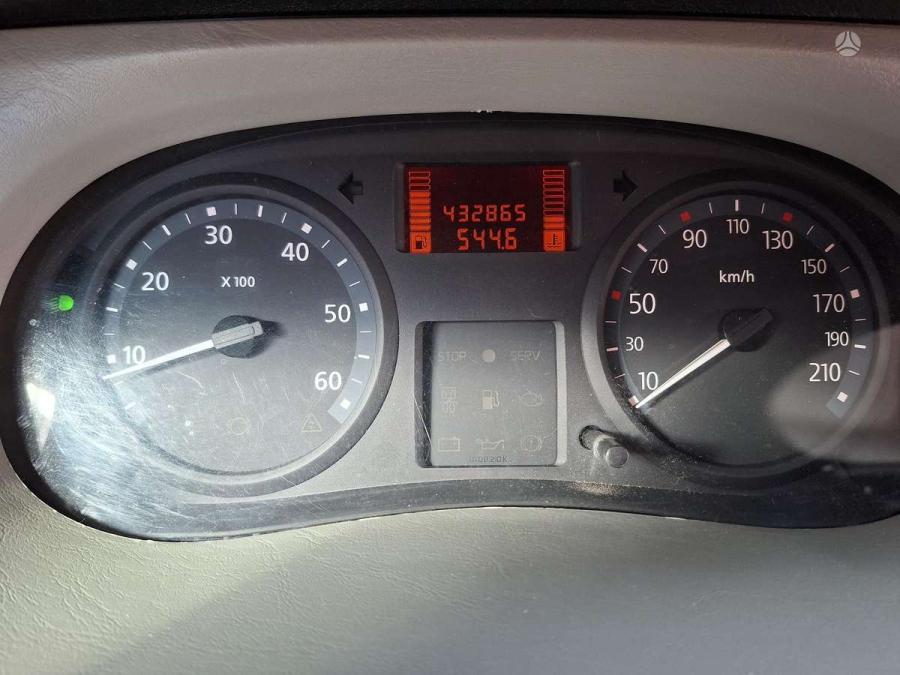 Blue Renault Trafic 2007 in Kaunas, with an engine capacity of 2.46 L and mileage of 433 thousand km for 5000 €, photo 15 on AUTOMOTO.COM.LV