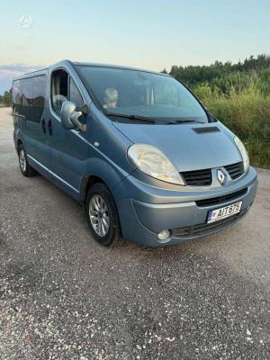 Blue Renault Trafic 2009 in Vilnius, with an engine capacity of 2.00 L and mileage of 320 thousand km for 6250 €, photo  on AUTOMOTO.COM.LV