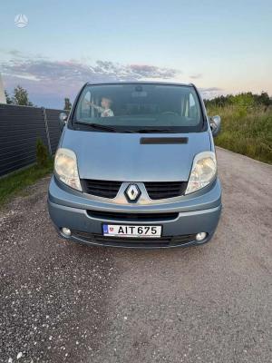 Blue Renault Trafic 2009 in Vilnius, with an engine capacity of 2.00 L and mileage of 320 thousand km for 6250 €, photo 4 on AUTOMOTO.COM.LV