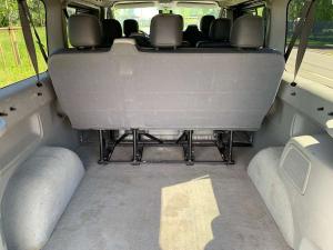 Blue Renault Trafic 2013 in Riga, with an engine capacity of 0.00 L and mileage of 272 thousand km for 7750 €, photo 8 on AUTOMOTO.COM.LV