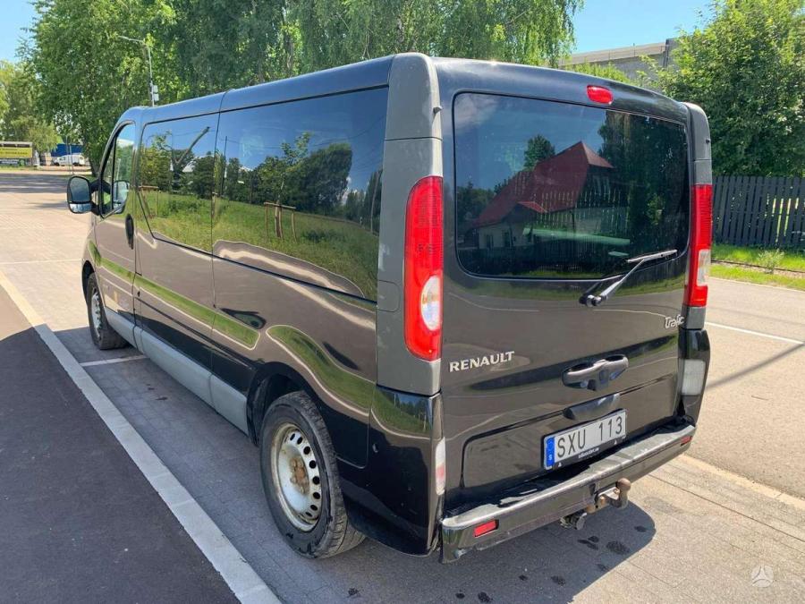 Blue Renault Trafic 2013 in Riga, with an engine capacity of 0.00 L and mileage of 272 thousand km for 7750 €, photo 16 on AUTOMOTO.COM.LV