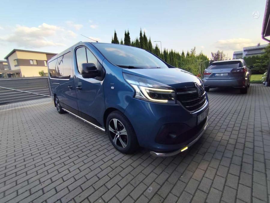 Синий Рено Трафик 2019 в Вильнюс, объемом двигателя 2.00 л и пробегом 167 тыс. км за 32500 €, фото 7 на AUTOMOTO.COM.LV