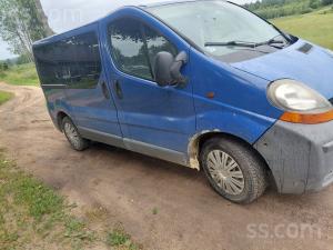 Blue Renault Trafic 2005 in Rezekne, with an engine capacity of 1.90 L and mileage of 571 thousand km for 1500 €, photo 3 on AUTOMOTO.COM.LV