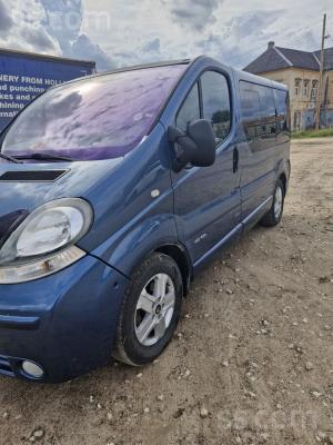 Blue Renault Trafic 2005 in Rezekne, with an engine capacity of 1.90 L and mileage of 309 thousand km for 5500 €, photo  on AUTOMOTO.COM.LV