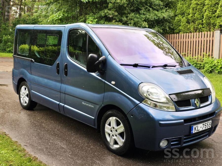 Zils Renault Trafic 2006 Rīga, ar dzinēja tilpumu 2.50 L un nobraukumu 242 tūkst. km par 14150 €, foto 4 vietnē AUTOMOTO.COM.LV
