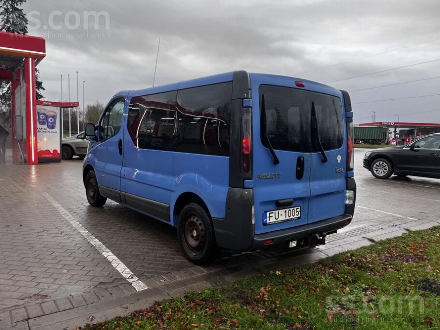 Синий Рено Трафик 2006 в Талси, объемом двигателя 1.90 л и пробегом 420 тыс. км за 4450 €, фото 4 на AUTOMOTO.COM.LV