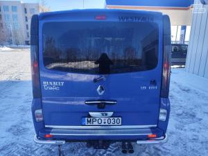 Blue Renault Trafic 2006 in Kaunas, with an engine capacity of 1.90 L and mileage of 255 thousand km for 6000 €, photo 10 on AUTOMOTO.COM.LV