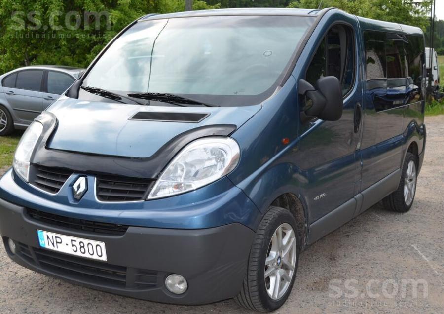 Zils Renault Trafic 2006 Rīga, ar dzinēja tilpumu 1.90 L un nobraukumu 500 tūkst. km par 3800 €, foto 1 vietnē AUTOMOTO.COM.LV