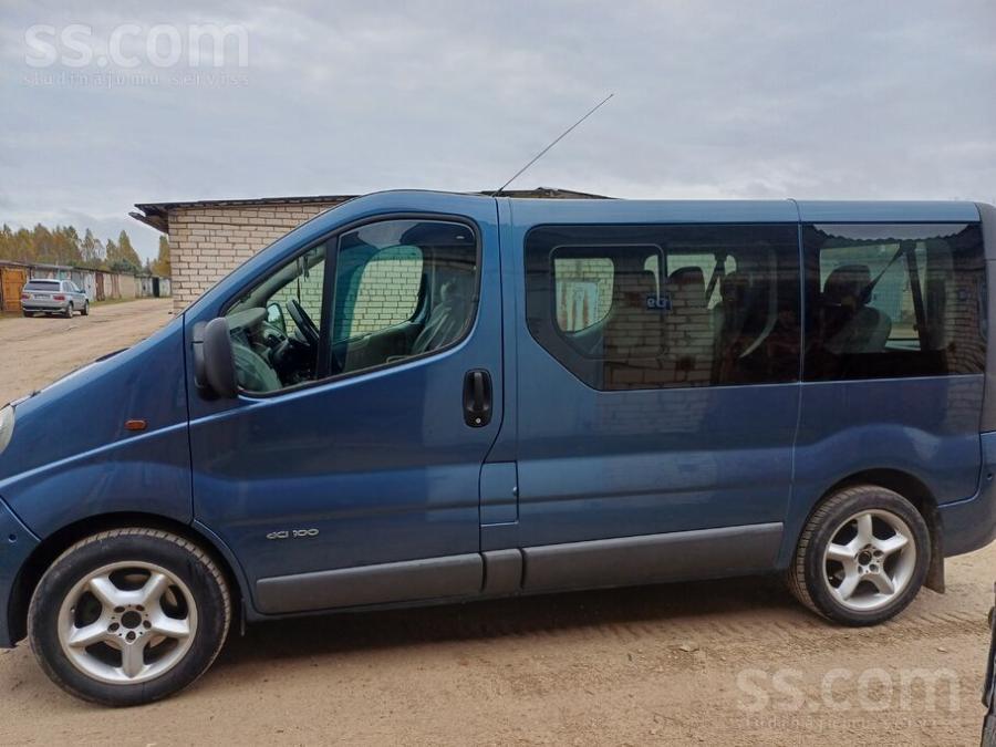 Zils Renault Trafic 2006 Ludza, ar dzinēja tilpumu 1.90 L un nobraukumu 308 tūkst. km par 6200 €, foto 5 vietnē AUTOMOTO.COM.LV
