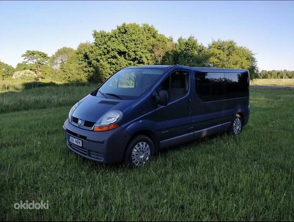 Blue Renault Trafic 2006 in Tartu, with an engine capacity of 2.00 L and mileage of 301 thousand km for 7000 €, photo 1 on AUTOMOTO.COM.LV