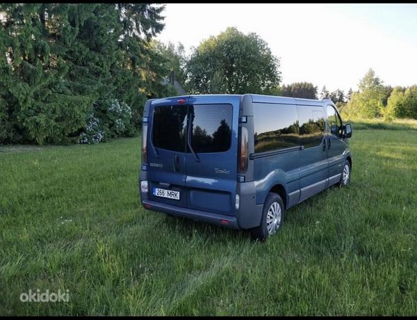 Blue Renault Trafic 2006 in Tartu, with an engine capacity of 2.00 L and mileage of 301 thousand km for 7000 €, photo 2 on AUTOMOTO.COM.LV