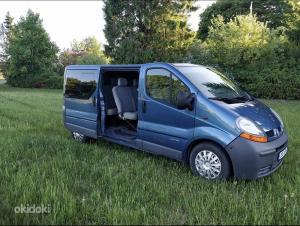 Blue Renault Trafic 2006 in Tartu, with an engine capacity of 2.00 L and mileage of 301 thousand km for 7000 €, photo 4 on AUTOMOTO.COM.LV