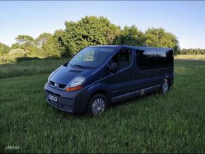 Blue Renault Trafic 2006 in Tartu, with an engine capacity of 2.00 L and mileage of 301 thousand km for 7000 €, photo 9 on AUTOMOTO.COM.LV