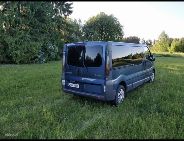 Blue Renault Trafic 2006 in Tartu, with an engine capacity of 2.00 L and mileage of 301 thousand km for 7000 €, photo 9 on AUTOMOTO.COM.LV