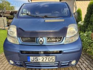 Blue Renault Trafic 2006 in Riga, with an engine capacity of 2.50 L and mileage of 383 thousand km for 6200 €, photo 3 on AUTOMOTO.COM.LV