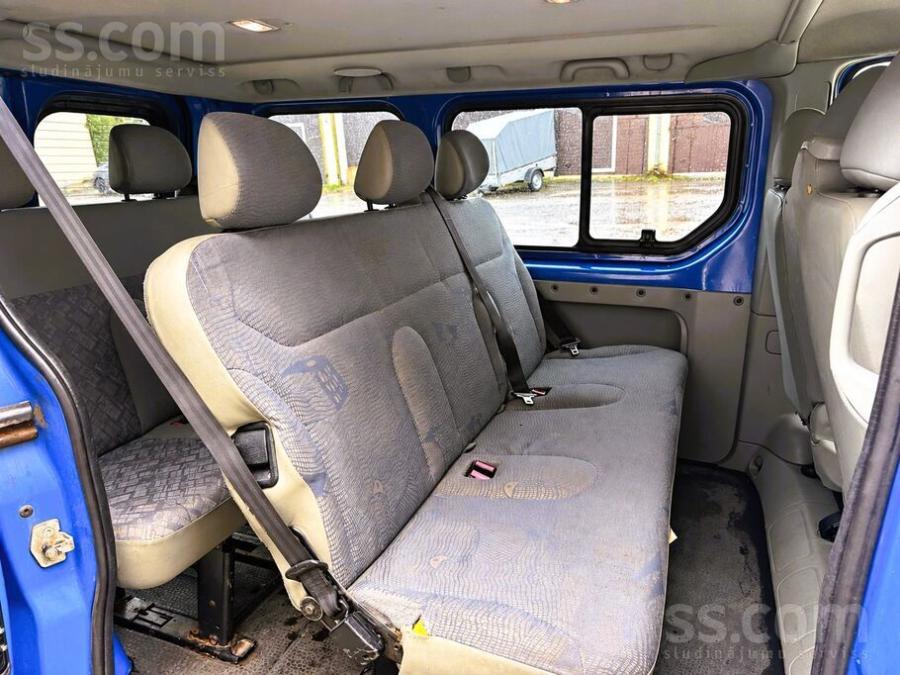 Синий Рено Трафик 2006 в Талси, объемом двигателя 1.90 л и пробегом 330 тыс. км за 3900 €, фото 6 на AUTOMOTO.COM.LV