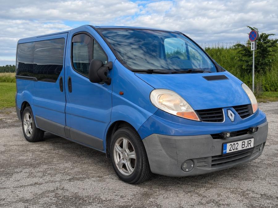 Zils Renault Trafic 2007 Tallina, ar dzinēja tilpumu 0.00 L un nobraukumu 289 tūkst. km par 3290 €, foto 20 vietnē AUTOMOTO.COM.LV