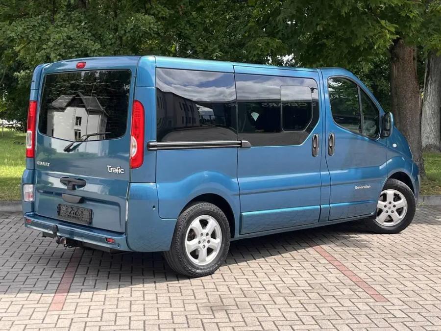 Синий Рено Трафик 2007 в Елгава, объемом двигателя 2.00 л и пробегом 339 тыс. км за 9990 €, фото 7 на AUTOMOTO.COM.LV